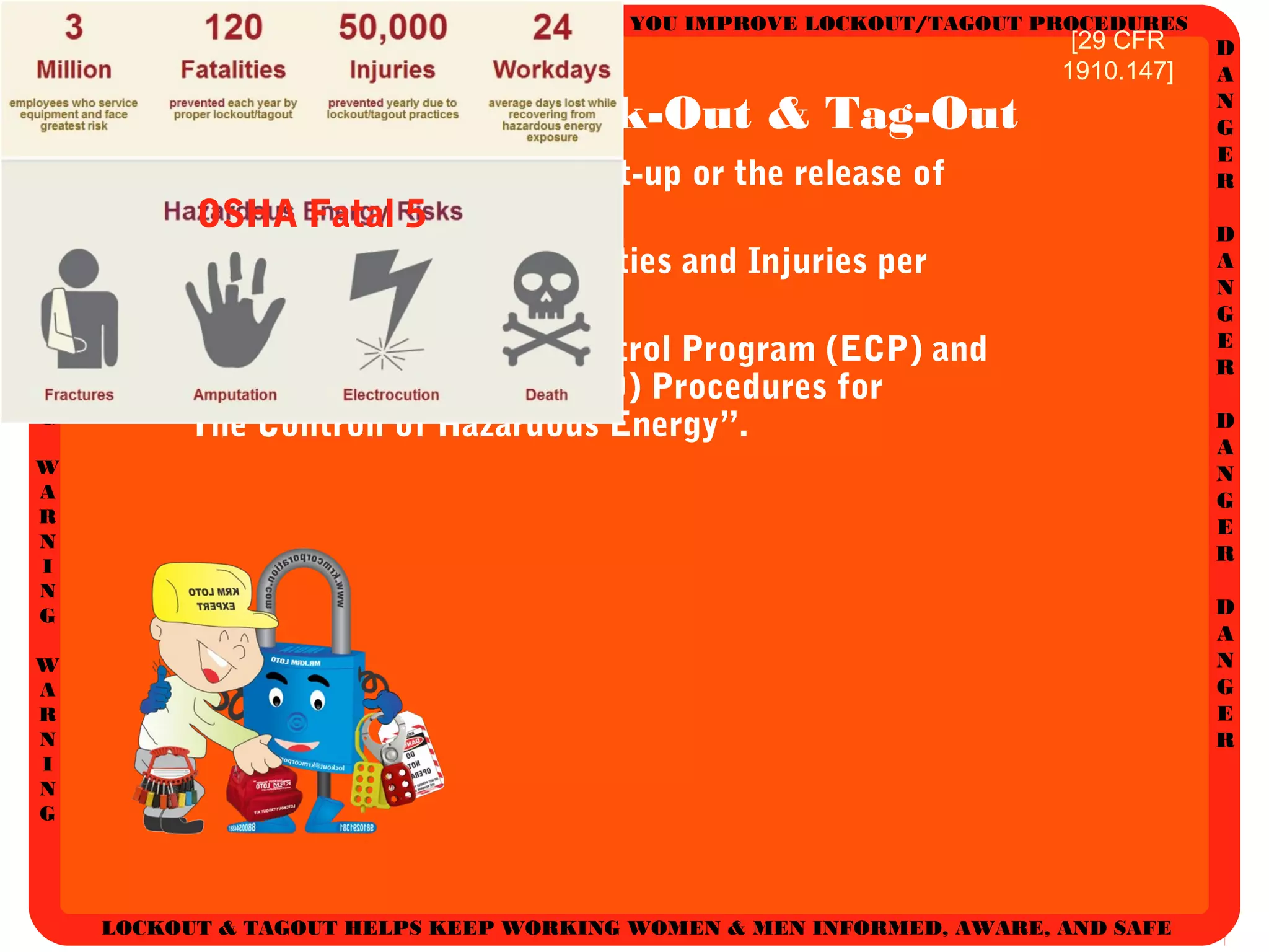 An OSHA - LOTO Presentation | PPT