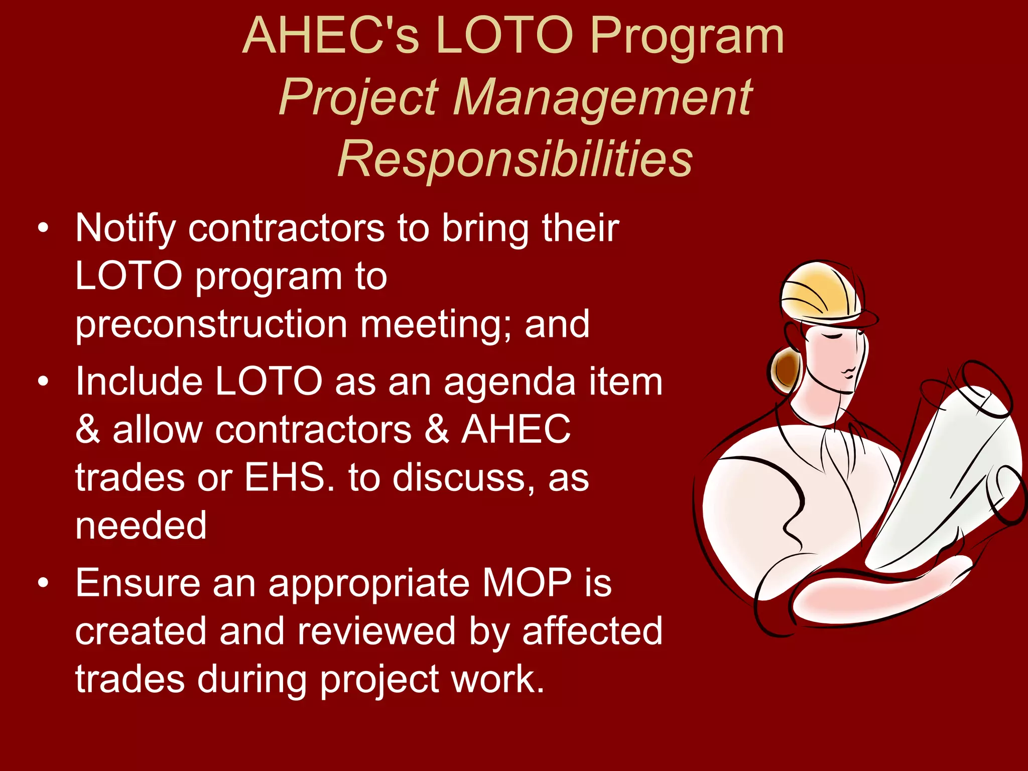 Lock Out Tag Out (LOTO) | PPTX