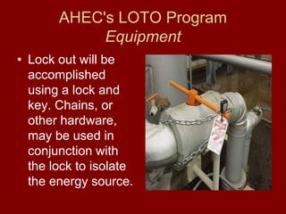 Lock Out Tag Out (LOTO) | PPTX