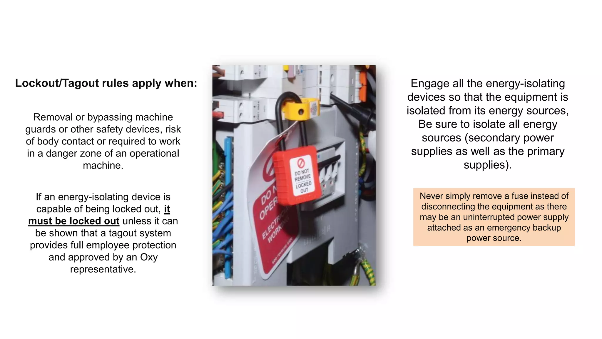LOTO 2022 - Energy Isolation Process .pptx