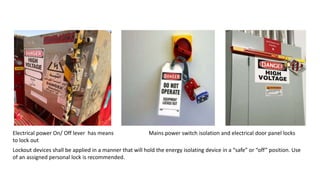 LOTO 2022 - Energy Isolation Process .pptx