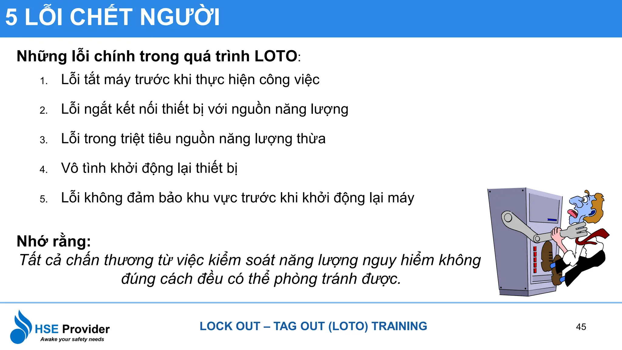 LOTO AWARENESS TRAINING-OHSAS AWARENESS.PDF