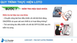 LOTO AWARENESS TRAINING-OHSAS AWARENESS.PDF