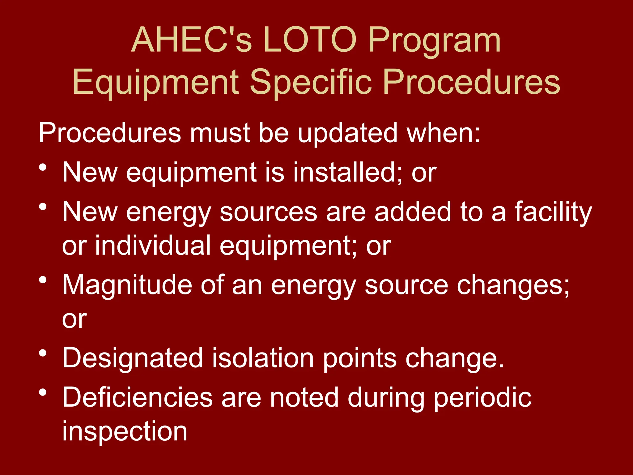 loto ppt.pptx for lockout tag out necessity | PPTX