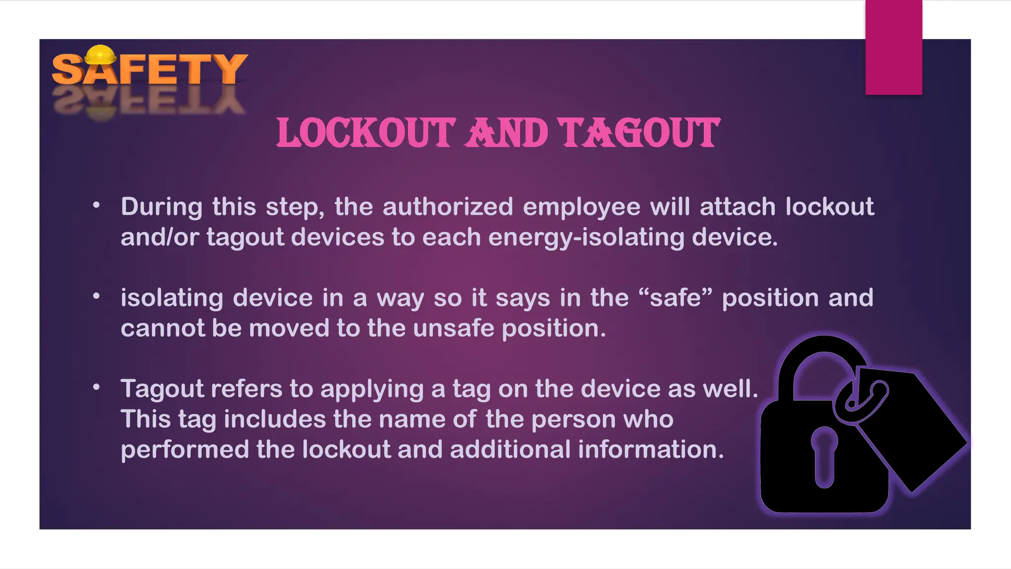 LOTO Safety Training Presentation. pptx | PPTX