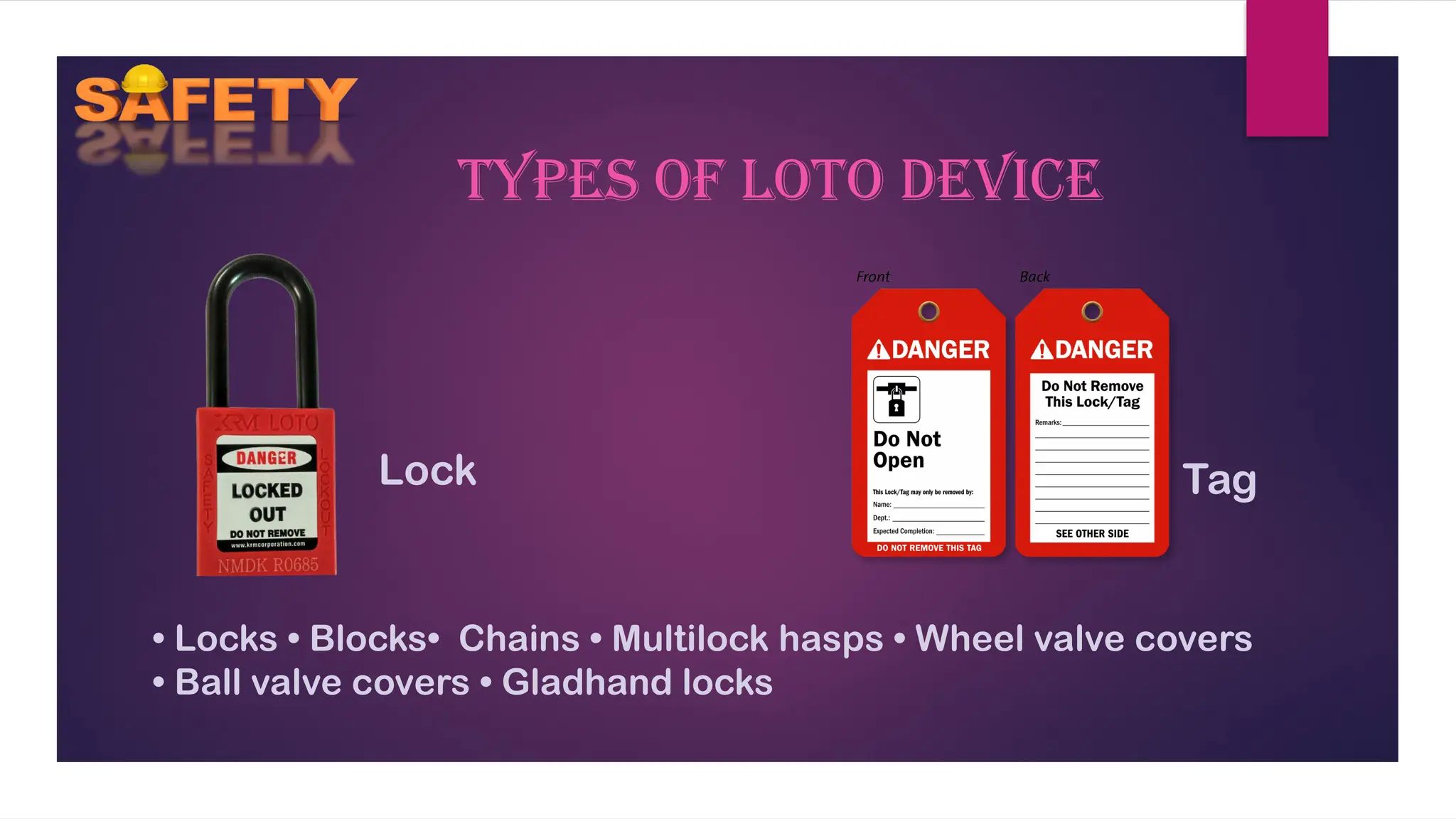 LOTO Safety Training Presentation. pptx | PPTX