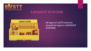 LOTO Safety Training Presentation. pptx | PPTX