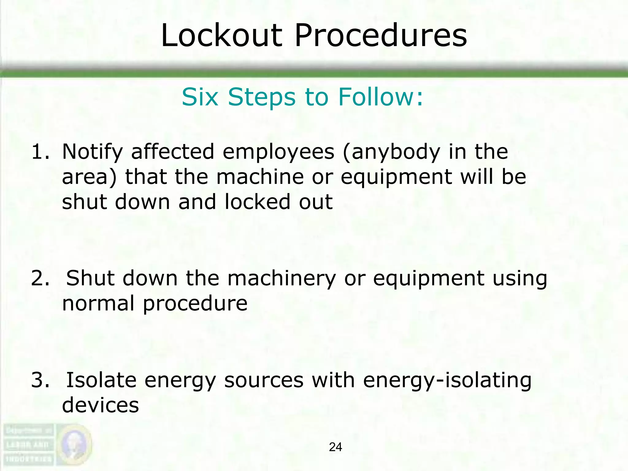 Loto training | PPT