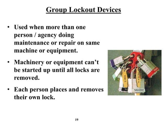 LOTO Training.ppt | Technology & Computing