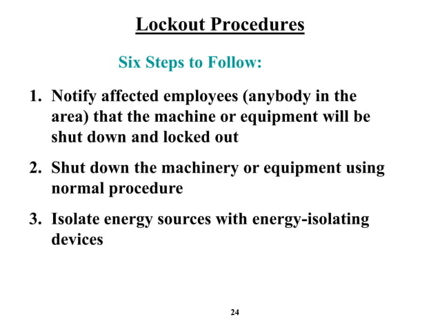 LOTO Training.ppt | Technology & Computing