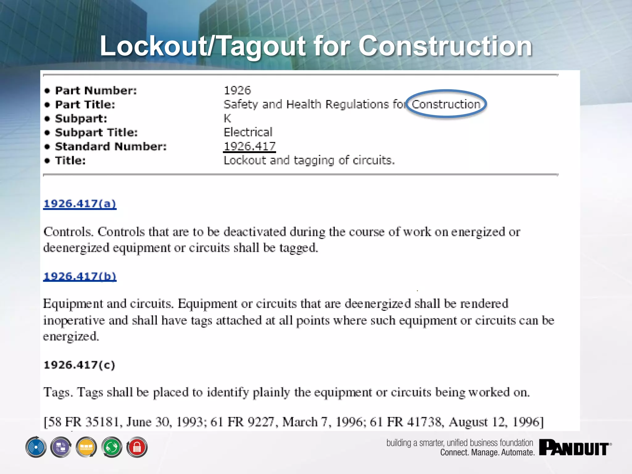Lockout/Tagout Training (Contractor Version) | PDF