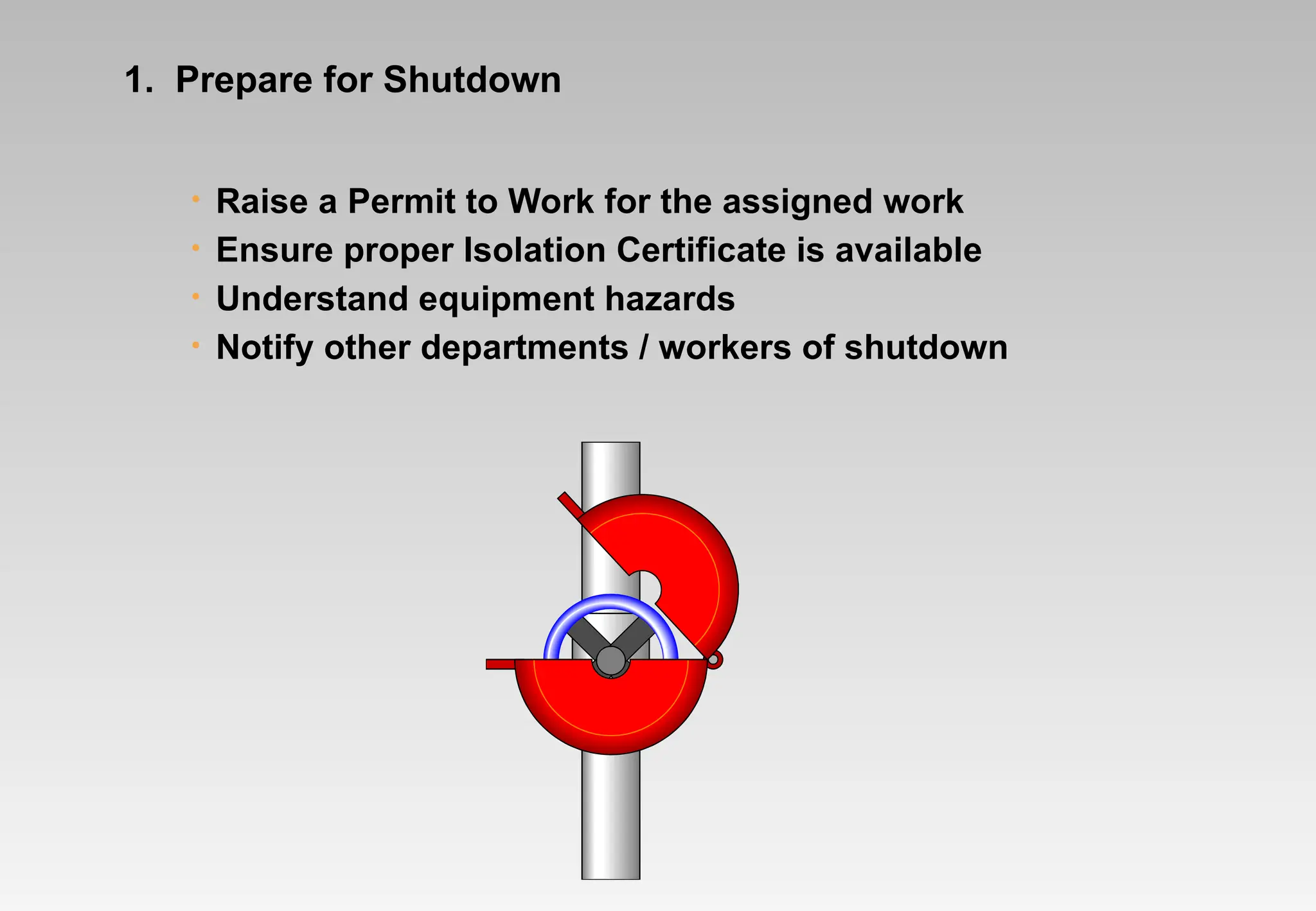 Lock out/ tag out Presentation (LOTO) training how to use Lock out tag ...