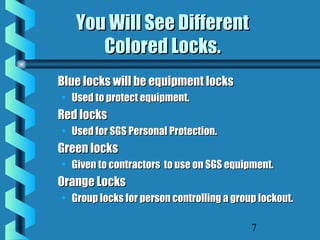 Loto verify awareness | PPT