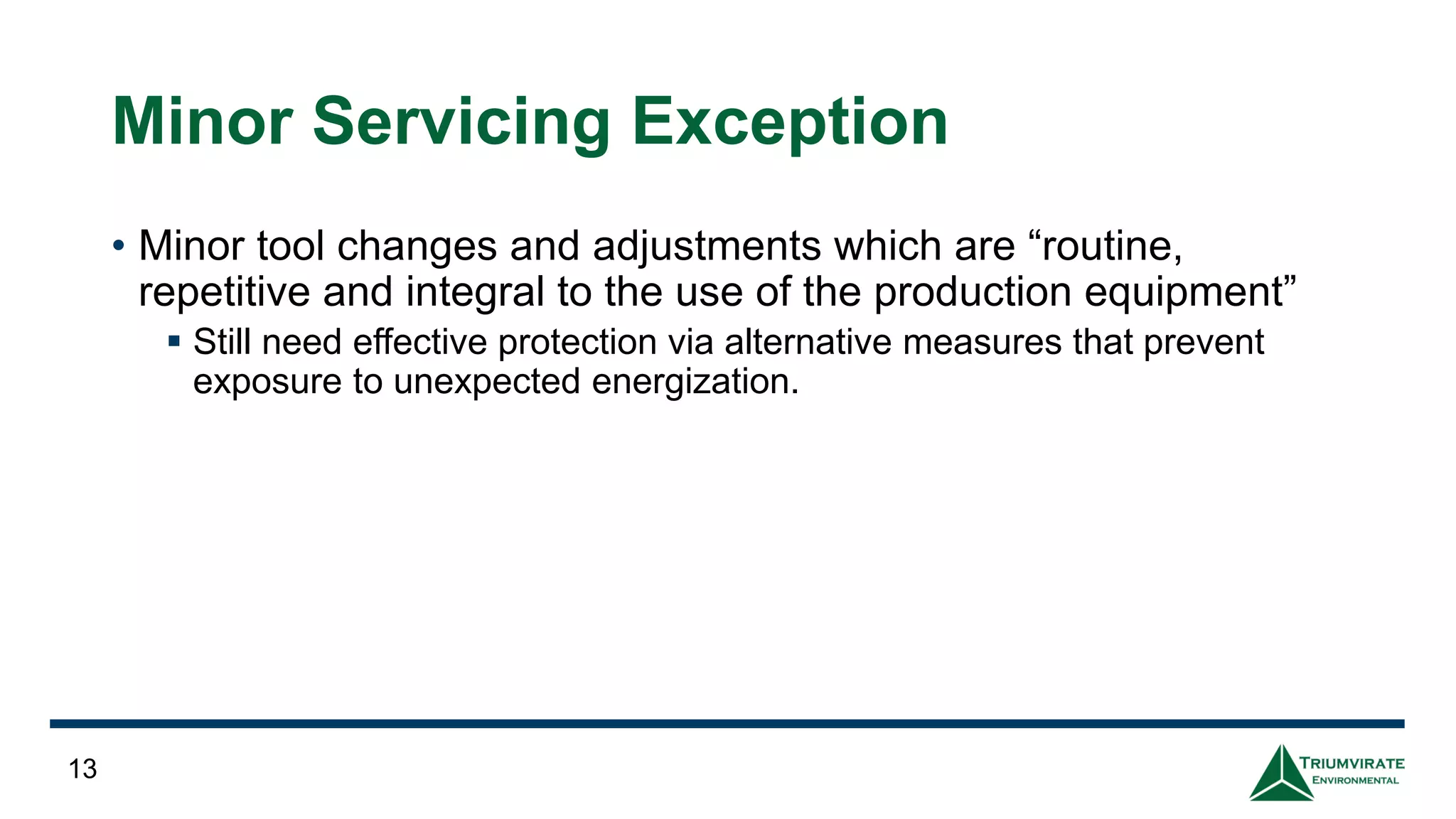 Complying with OSHA's Lockout/Tagout Rules: Control Hazardous Energy ...