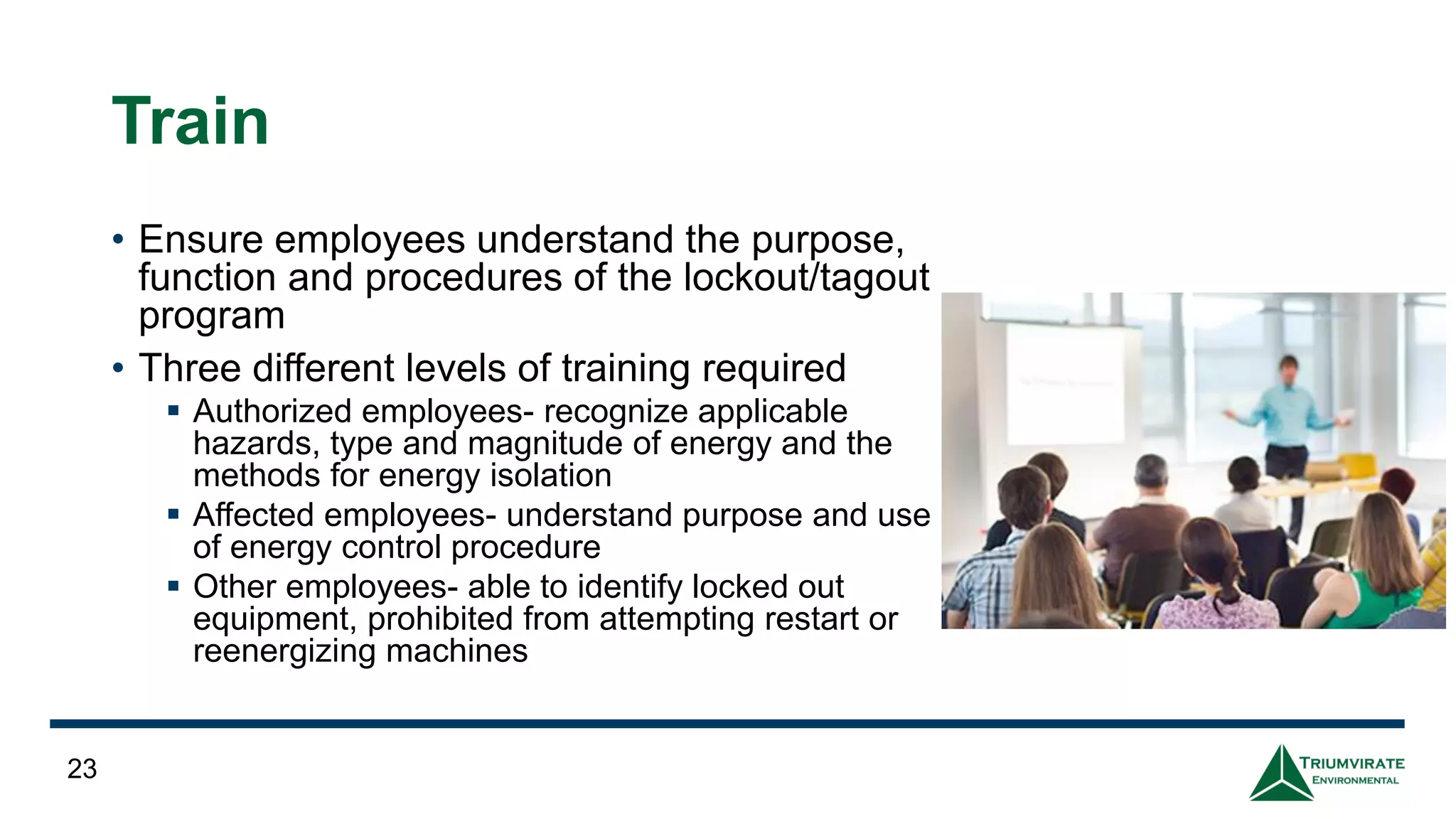 Complying with OSHA's Lockout/Tagout Rules: Control Hazardous Energy ...