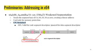 Lord of the X86 Rings: A Portable User Mode Privilege Separation Architecture on X86 (CCS'18) | PPT
