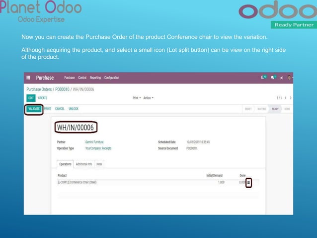 Lots and serial numbers in odoo | PPT