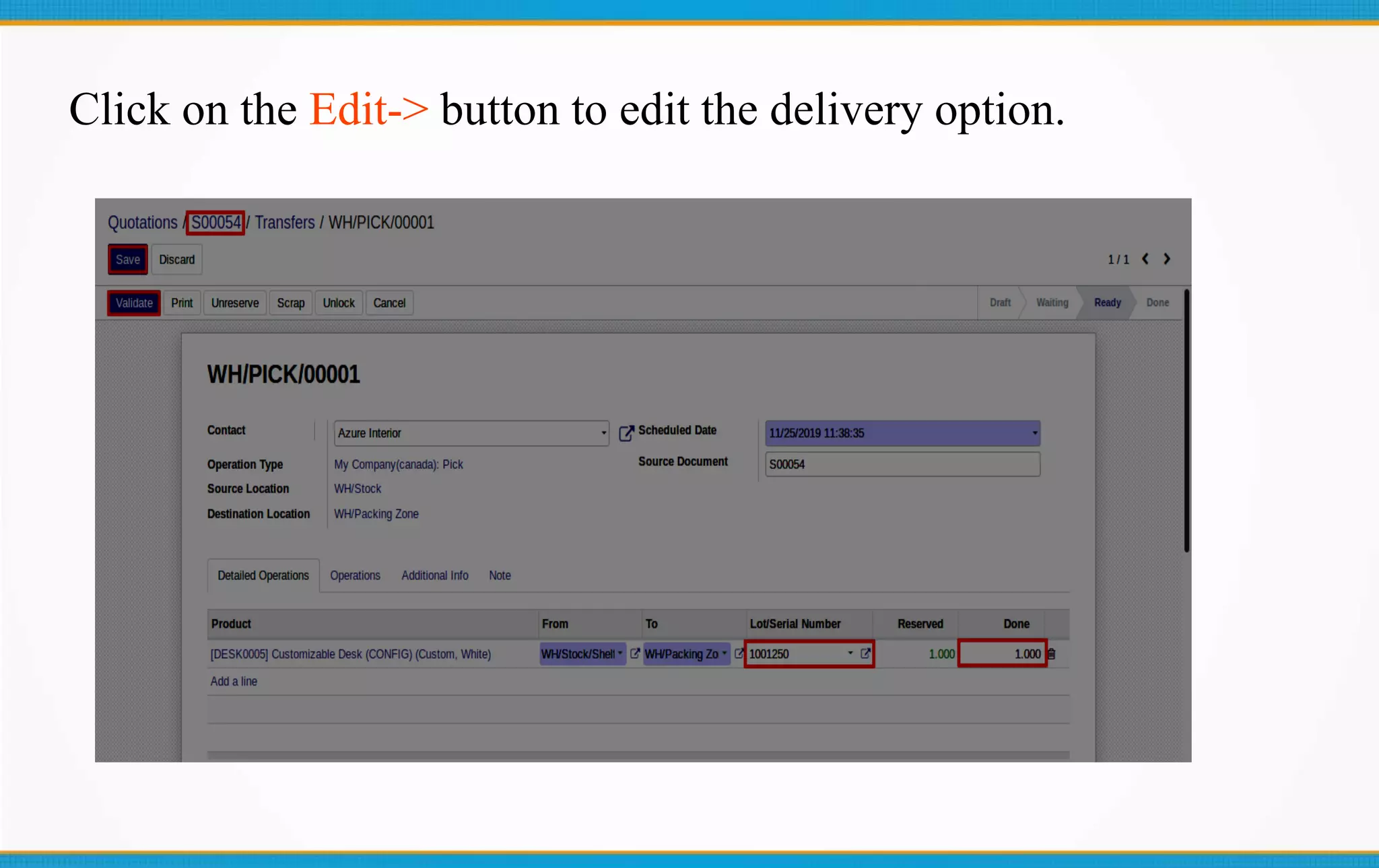 Lots and Serial Numbers on Invoices in Odoo 13 | PPT