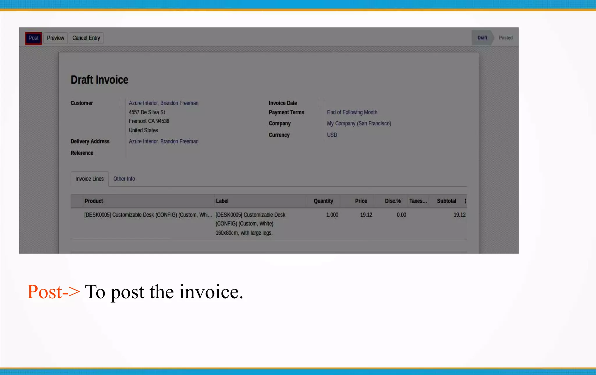Lots and Serial Numbers on Invoices in Odoo 13 | PPT