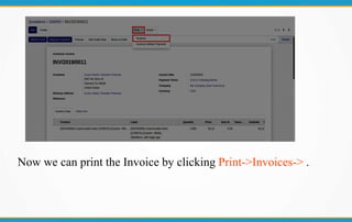 Lots and Serial Numbers on Invoices in Odoo 13 | PPT