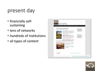 Lots of LOCKSS Keeping Stuff Safe: The Future of the LOCKSS Program | PPT