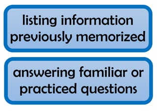 LOTS or HOTS ACTIVITY (Higher Order Thinking Skills) | PPT