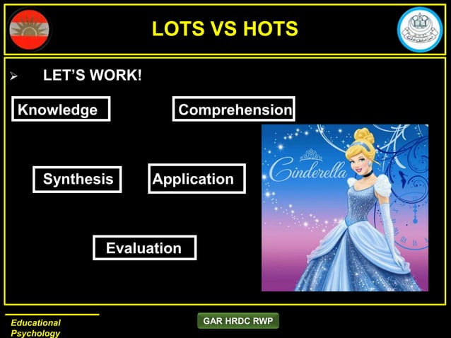 LOTS vs HOTS.pptx | Educational Assessment | Education