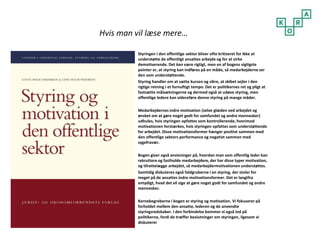 Lotte Bøgh Andersen - Hvordan kan vi bevare lærernes motivation? | PPTX