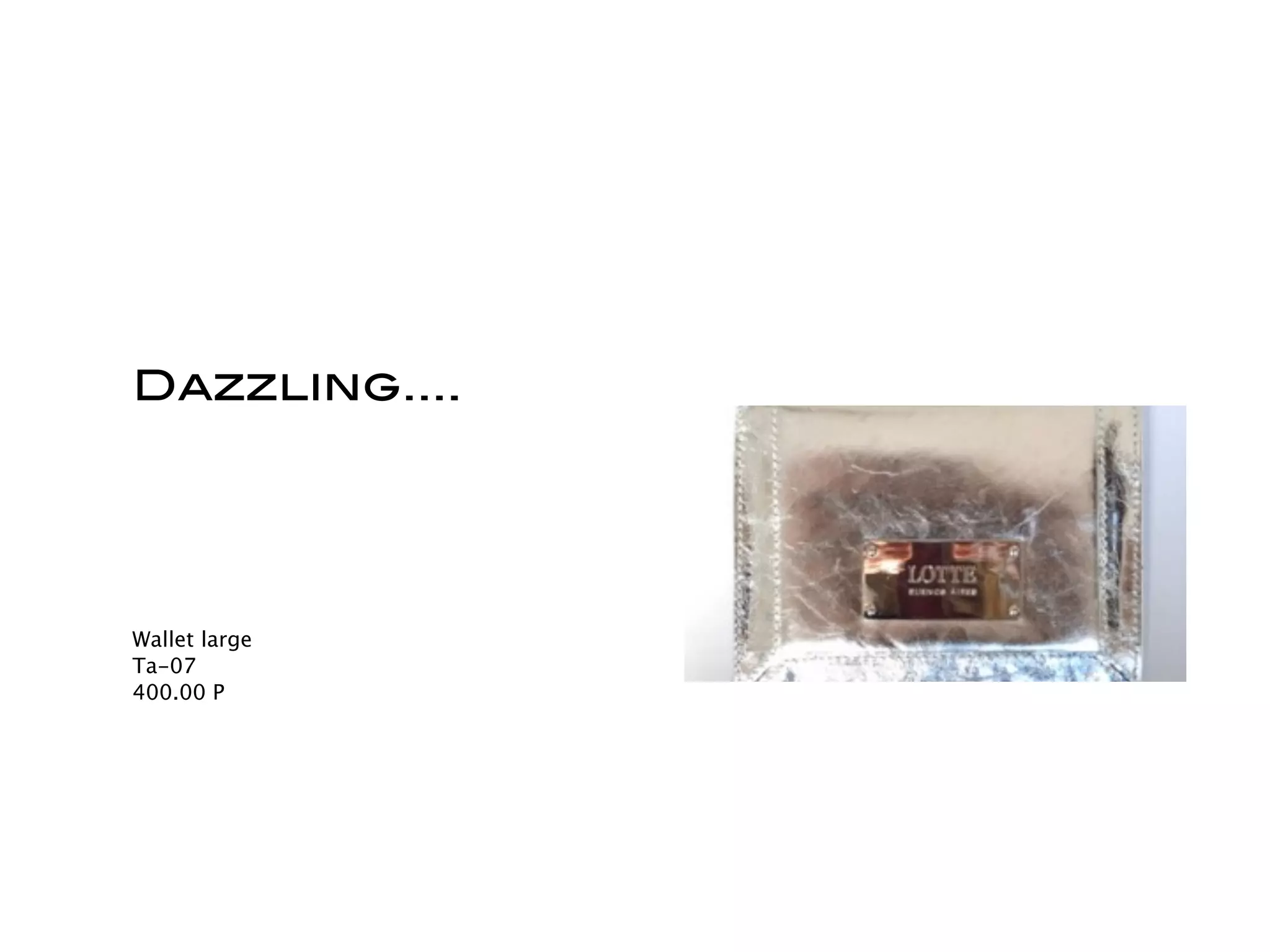 Lotte catalogue 2 2012 | PPT