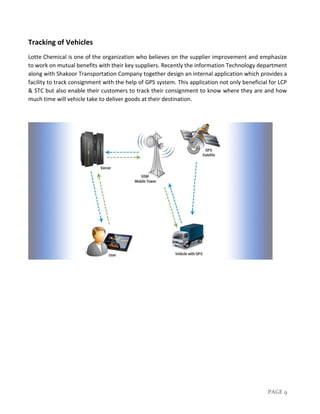 Lotte Chemical Pakistan Transportation system | PDF