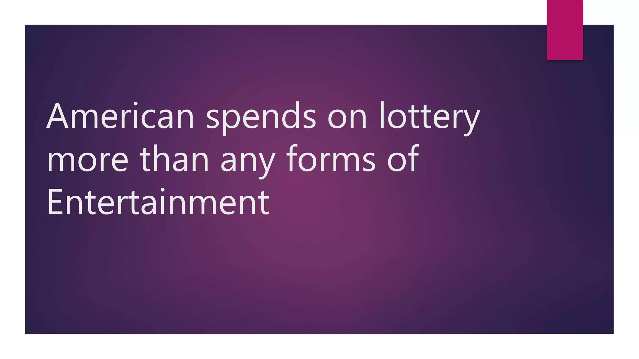 Lottery | PPTX