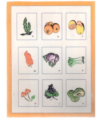 Lottery food vocabulary | PDF