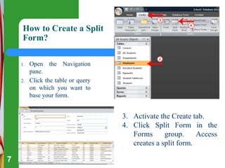 Creating and modifying a form | PPT