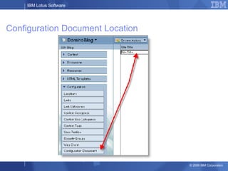 Lotus Notes Blog Template | PPT