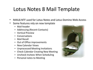 IBM Lotus Notes Clients - Differences | PPT