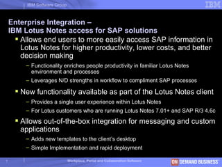Lotus Notes/Domino Update September 2006 | PPT