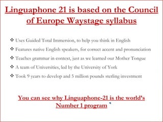 Linguaphone Language Learning Solutions | PPT