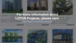 LOTUS green building case study - TNG Song Cong Factory | PDF