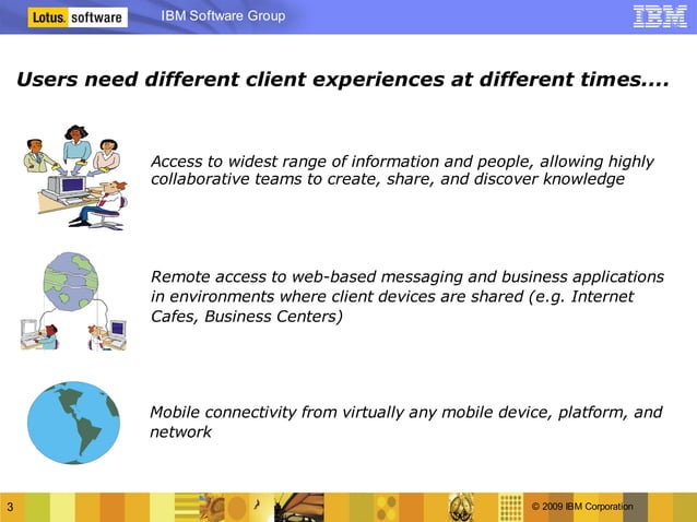 Lotus Domino 8.5 Client Comparison | PDF | Email | Internet