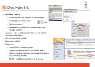 IBM Lotus Domino 8.51 et Vulcan | PDF