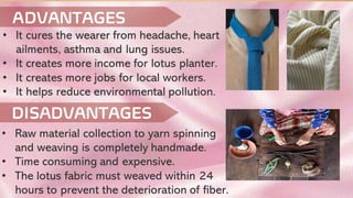 Lotus fibre | PDF