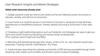 Lotus Foods - Site Redesign Recommendations | PPT