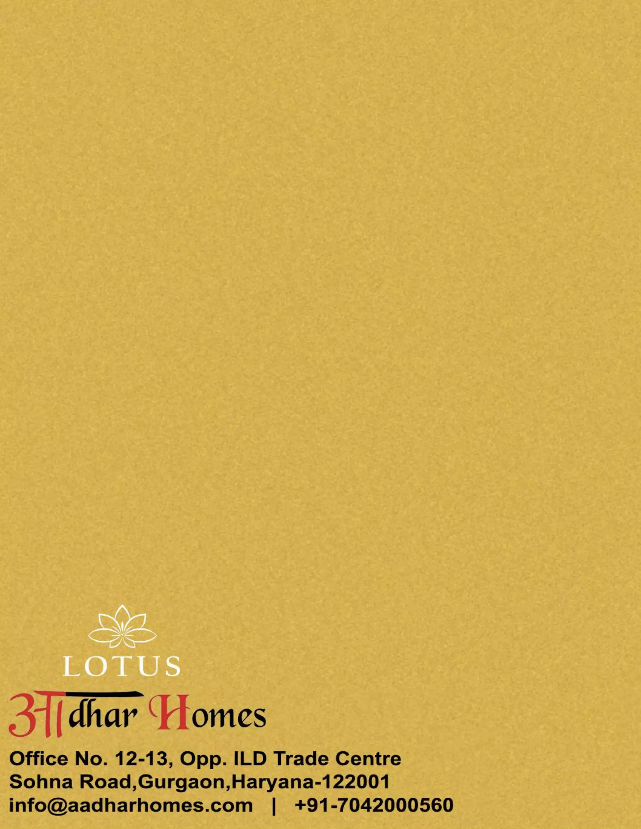 Lotus homz by Lotus Realtech in Sector-111 | PDF