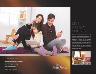 Lotus homz by Lotus Realtech in Sector-111 | PDF
