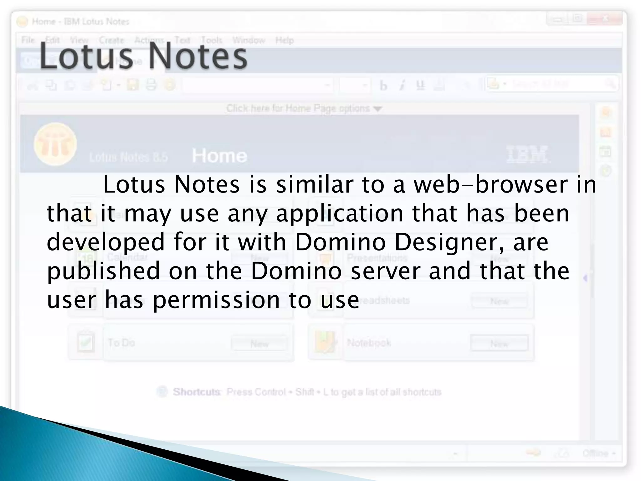 Lotus notes | PPT