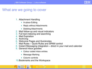 Lotus Notes 7.0 Training Material for expert | PPT