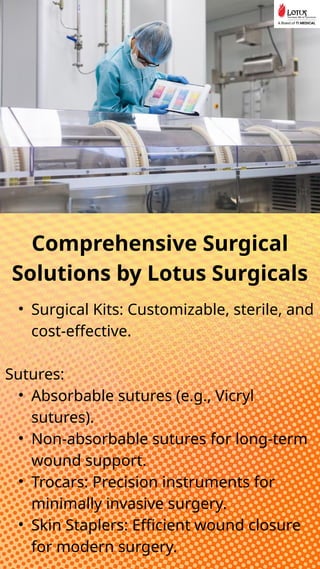 Lotus Surgicals – Pioneering Excellence in Medical Device Manufacturing ...