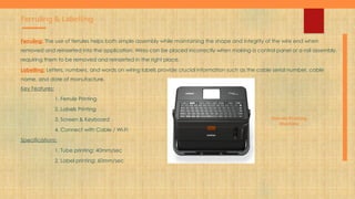 ppt[1].pptx, different types of cables, stages of testing | PPTX
