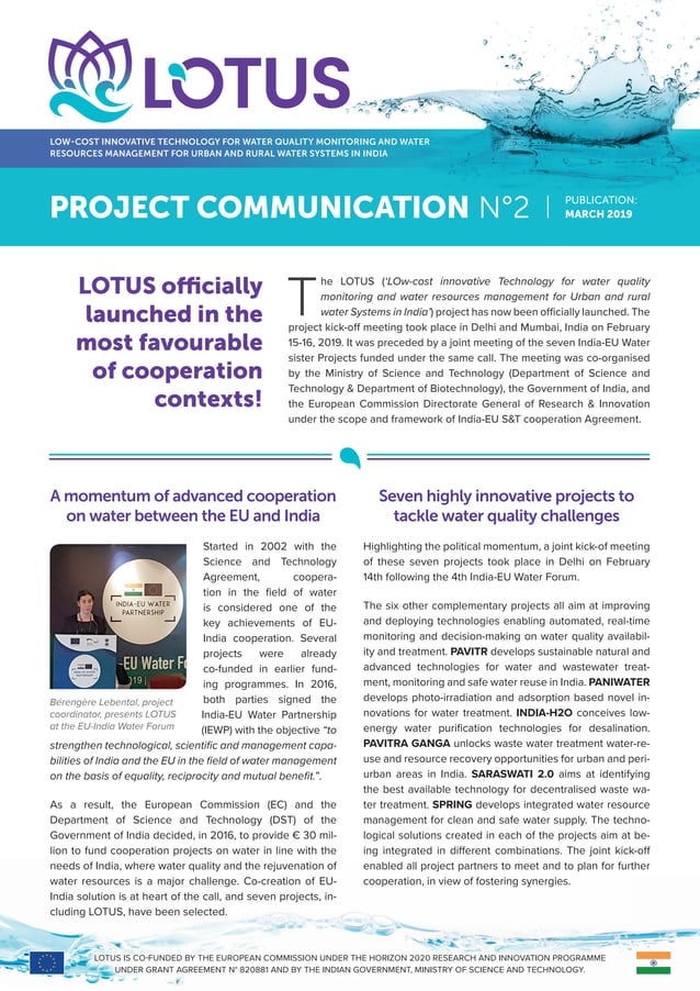 Lotus project communication-2-mar-2019 | PDF