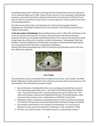Lotus shaped temples of india | DOCX